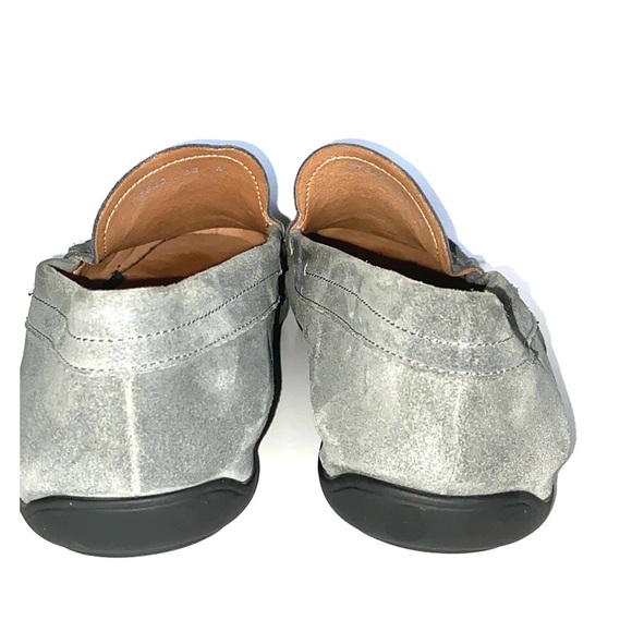 Strellson | Shoes | Strellson Blue Gray Mens Loafers Leather Sz 43 ...